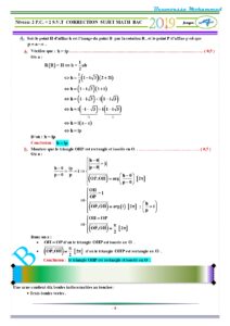Examen National Maths Sciences et Technologies