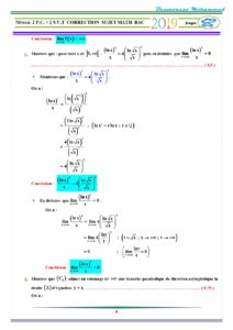 Examen National Maths Sciences et Technologies