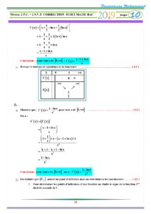 Examen National Maths Sciences et Technologies