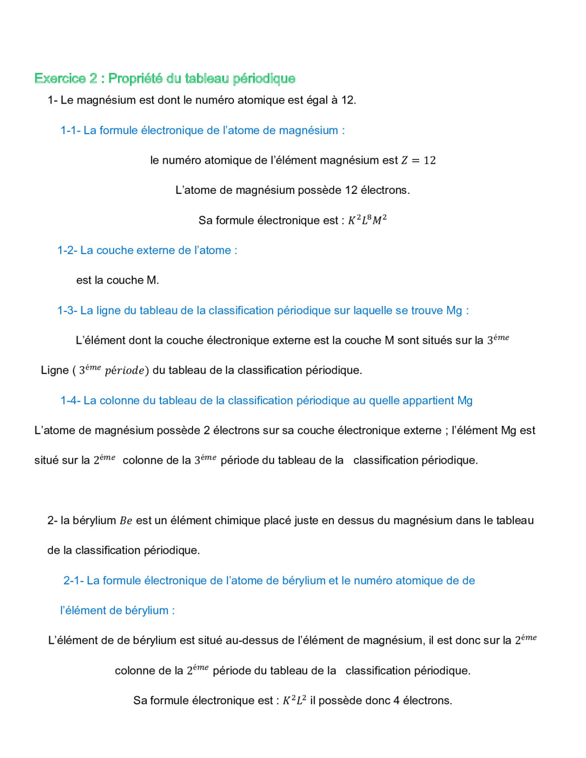 Classification périodique des éléments chimiques