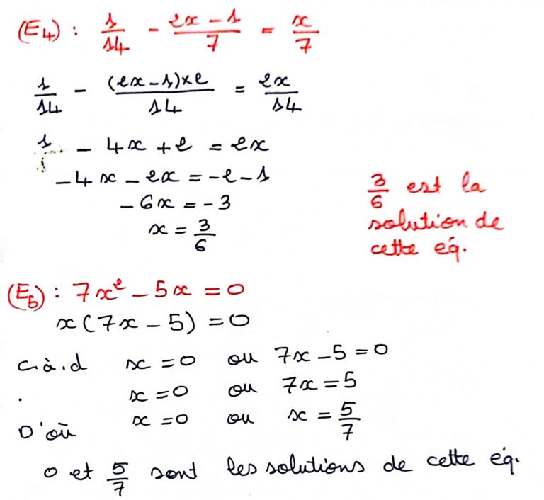 Devoirs Corrigés Maths N°1 S2 2AC